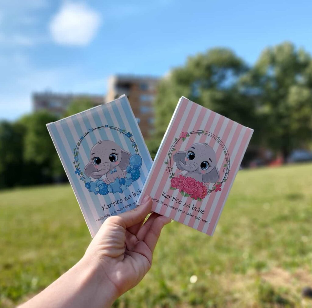 Kartice za bebe - Noa Design | 40 kartica za zabilježiti bebine do ...